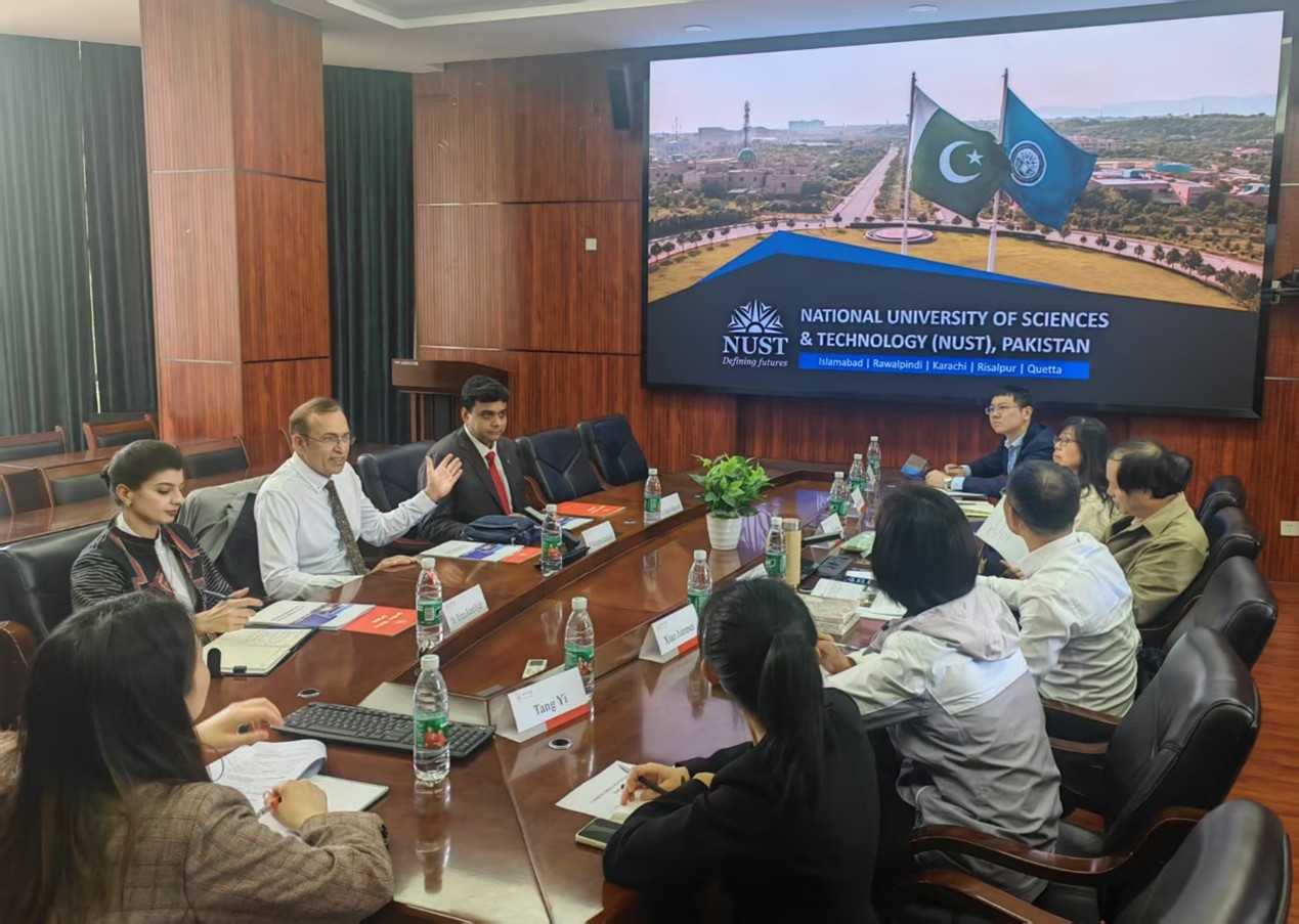 Delegation of NUST Visits School of International Studies, SCU-Sichuan ...