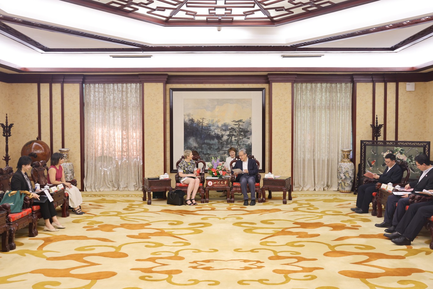 Meaghan Shaw Visits SCU-Sichuan University