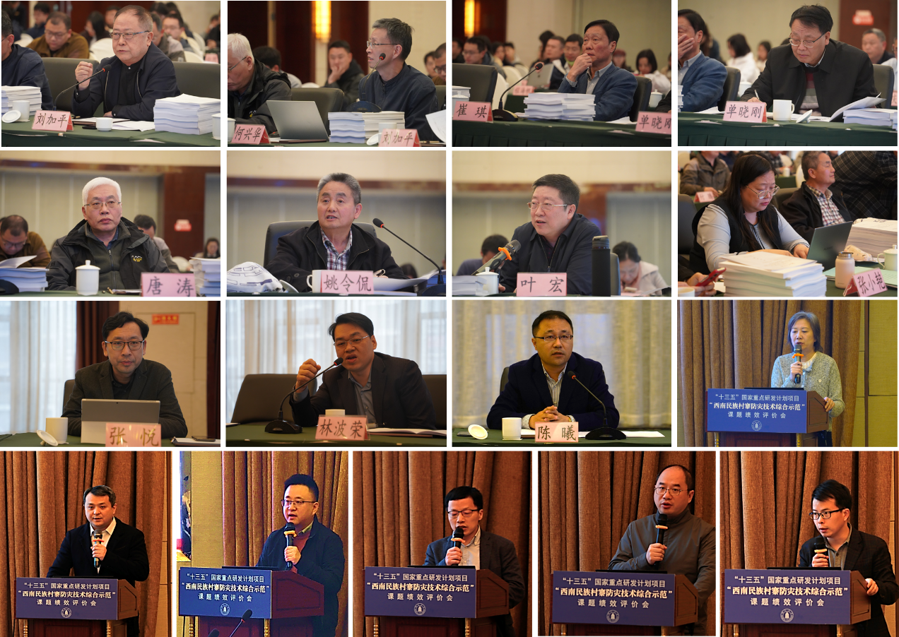 "Comprehensive Demonstration of Disaster Prevention Technology in ...
