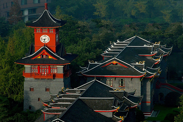 Campus view-Sichuan University